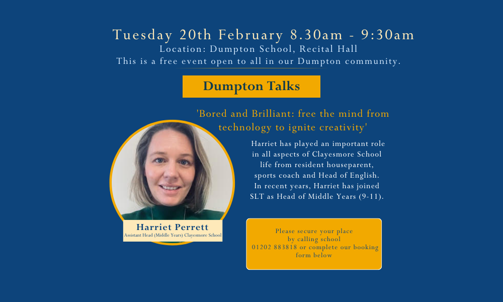 Dumpton Talks | Dumpton School